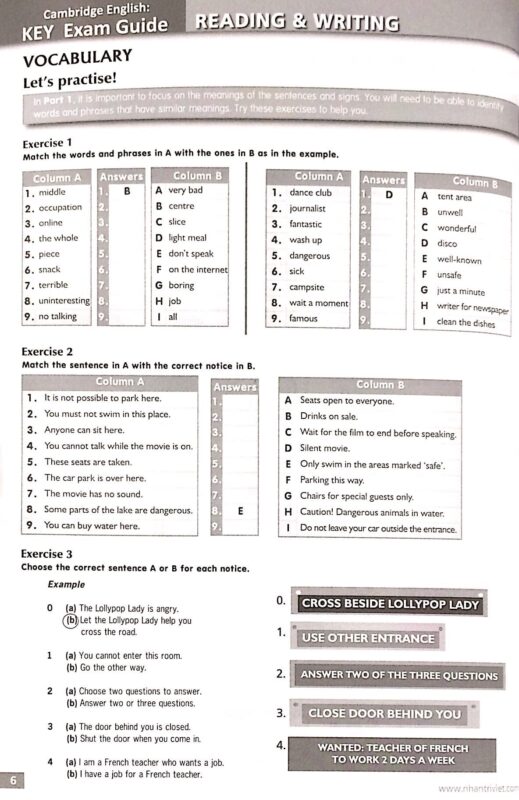 10 KET Practice Tests PDF – Bí Quyết Succeed In Cambridge English Dành ...