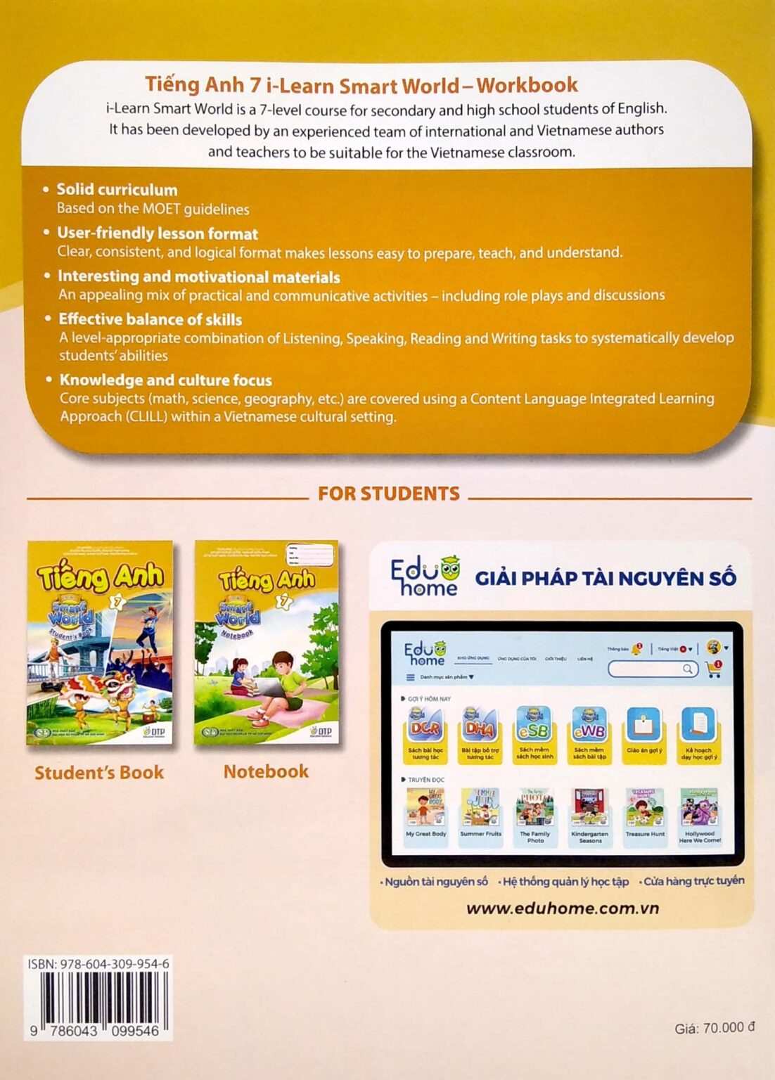Tiếng Anh 7 i-Learn Smart World Workbook PDF – Trọn Bộ Bài Tập Luyện Thi Hiệu Quả Nhất