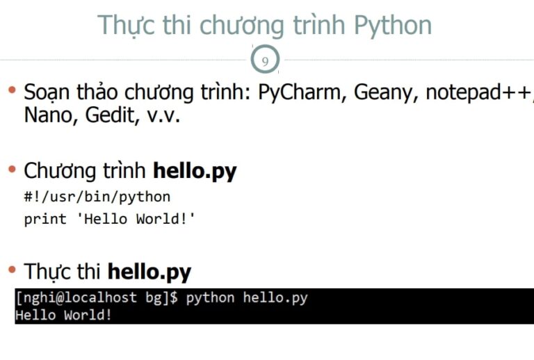 Giáo Trình Python Tiếng Việt Full PDF – Tự Học Python Từ A Đến Z